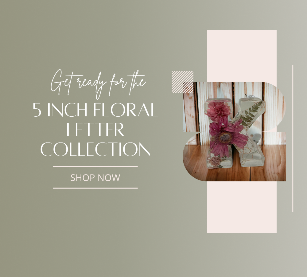5 inch letters – I C Unique